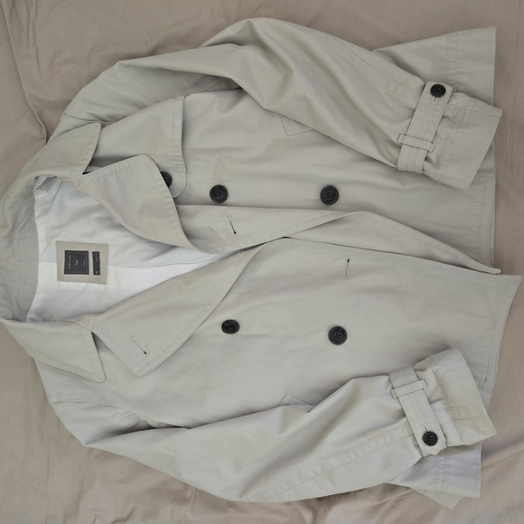 GAP | Jackets & Coats | Mens Beige Doublebreasted Jacket | Poshmark